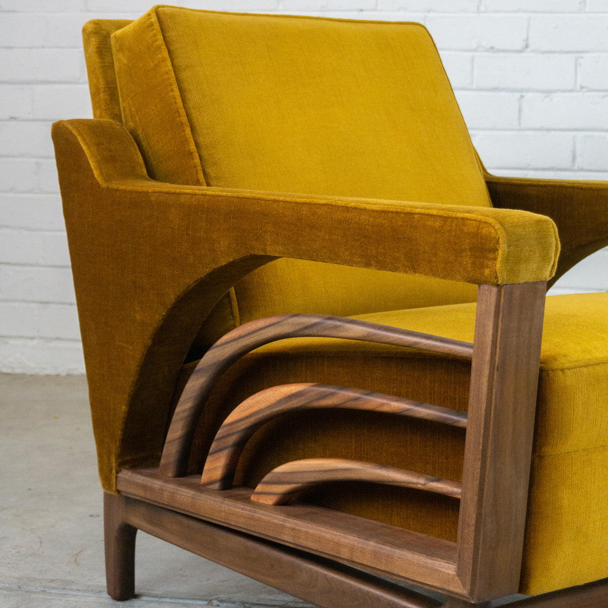 Mid-century Armchairs by Jakob Rudowski – Curve Design